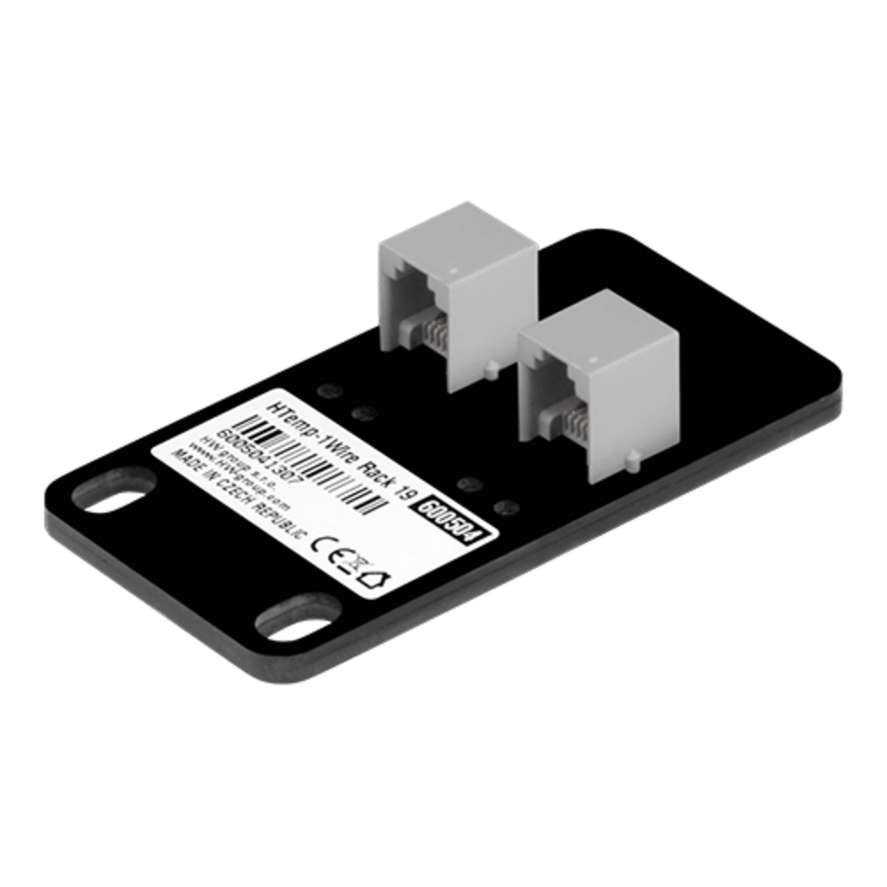 1-Wire Temperature and Humidity Rack 19 Sensor | Server Room Environments