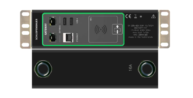 Schleifenbauer Intelligent Double Horizontal rPDU Single Phase 16A ...